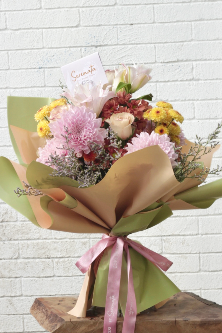 Pastel Flora – Serenata Floral Studio